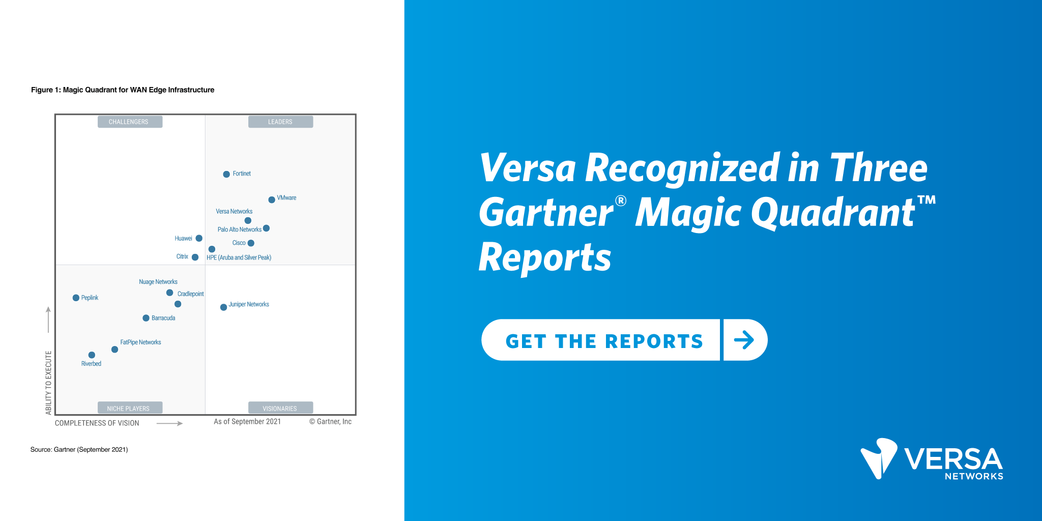Versa Networks On Twitter Versa Is Proud To Be One Of Three Vendors