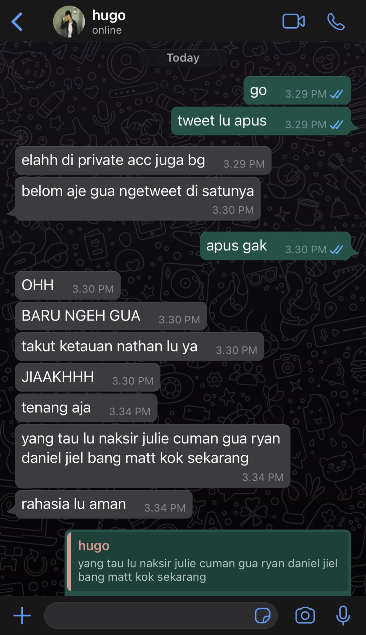 abi on Twitter: "137. rahasia https://t.co/GxRca3yWG5" / Twitter