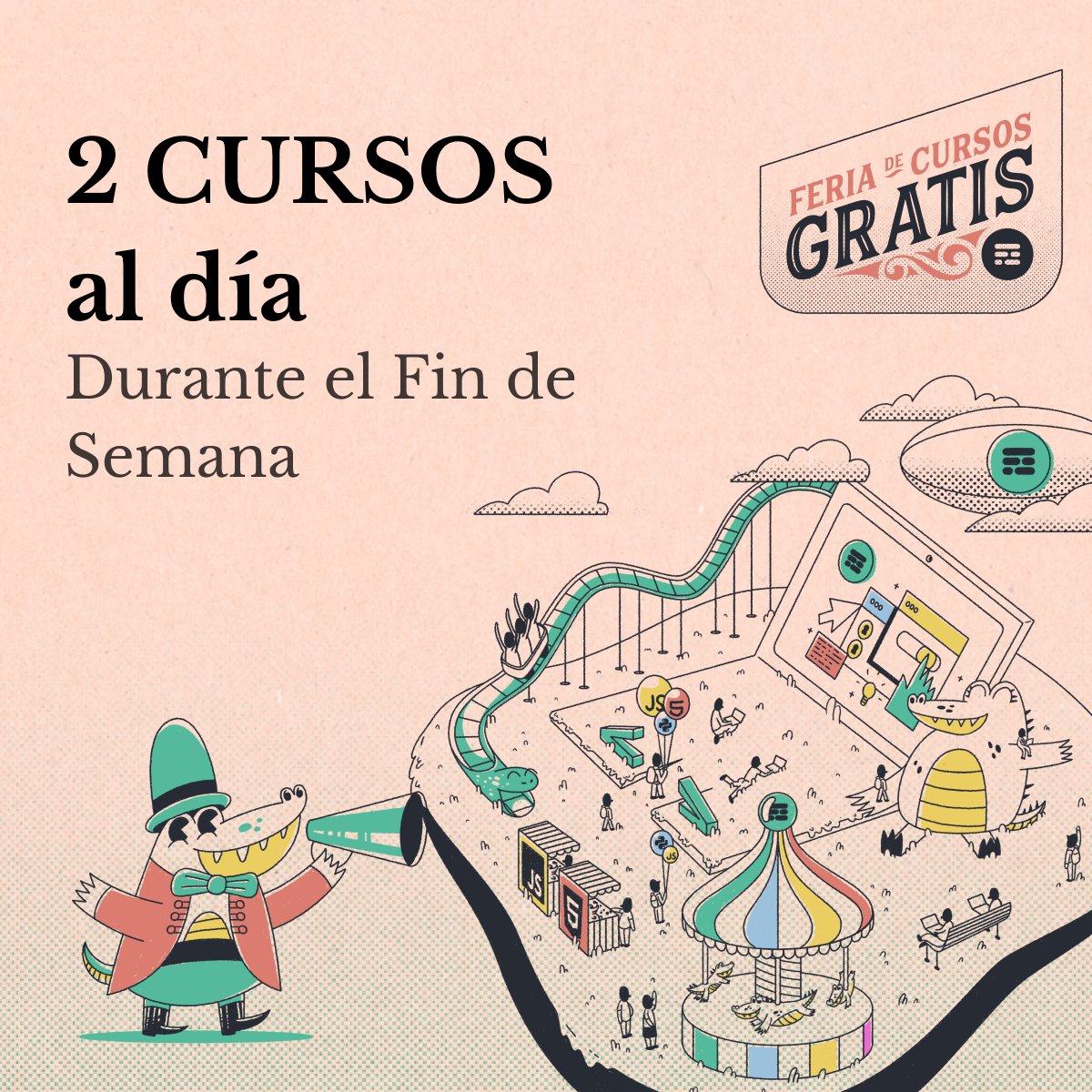 Código Facilito 🐊☁️ on Twitter: "Atención 🚨. Durante Feria de Cursos Gratis liberamos 1 curso ...