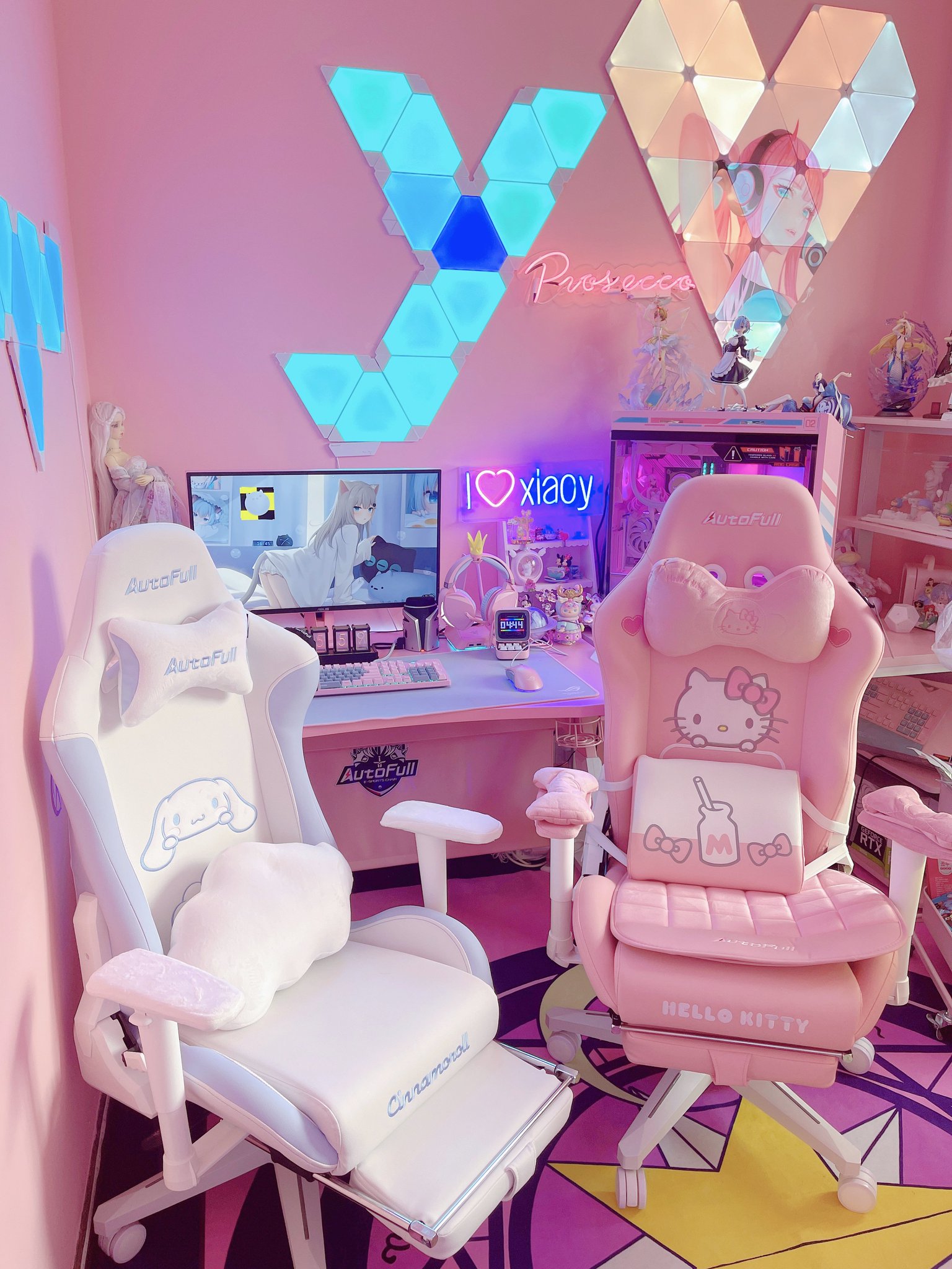 Autofull Gaming Chair On Twitter 🌸autofull Cinnamoroll Chair And Hello Kitty Chair Wish You A