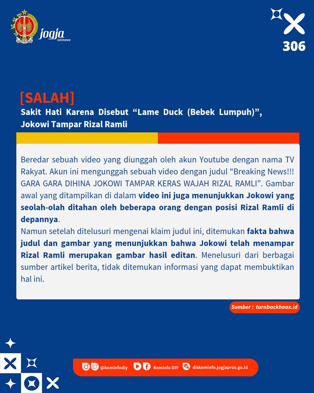 Kominfo DIY on Twitter: "Narahubung aduan konten : 08119224545 E-mail : aduankonten@kominfo.go ...