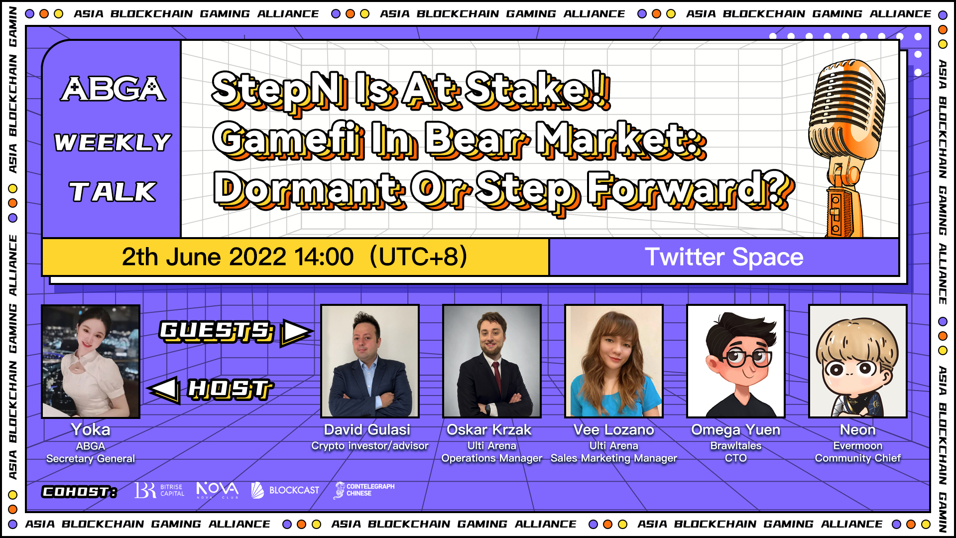 ABGA on Twitter: "🚀#ABGA Weekly Talk 🔥Topic：#StepN Is At Stake！Gamefi In Bear Market: Dormant Or ...