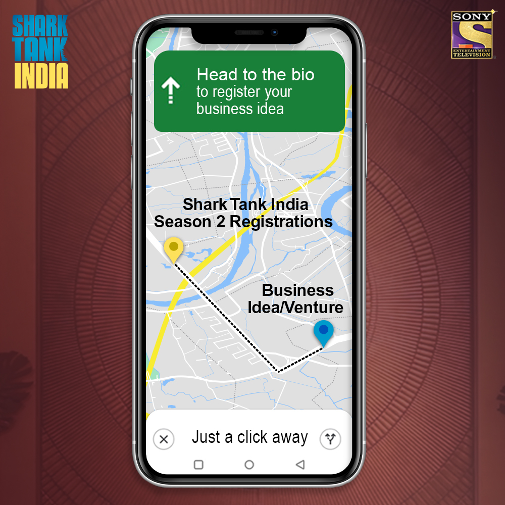 Shark Tank India on Twitter: "The route is set and the estimated time ...