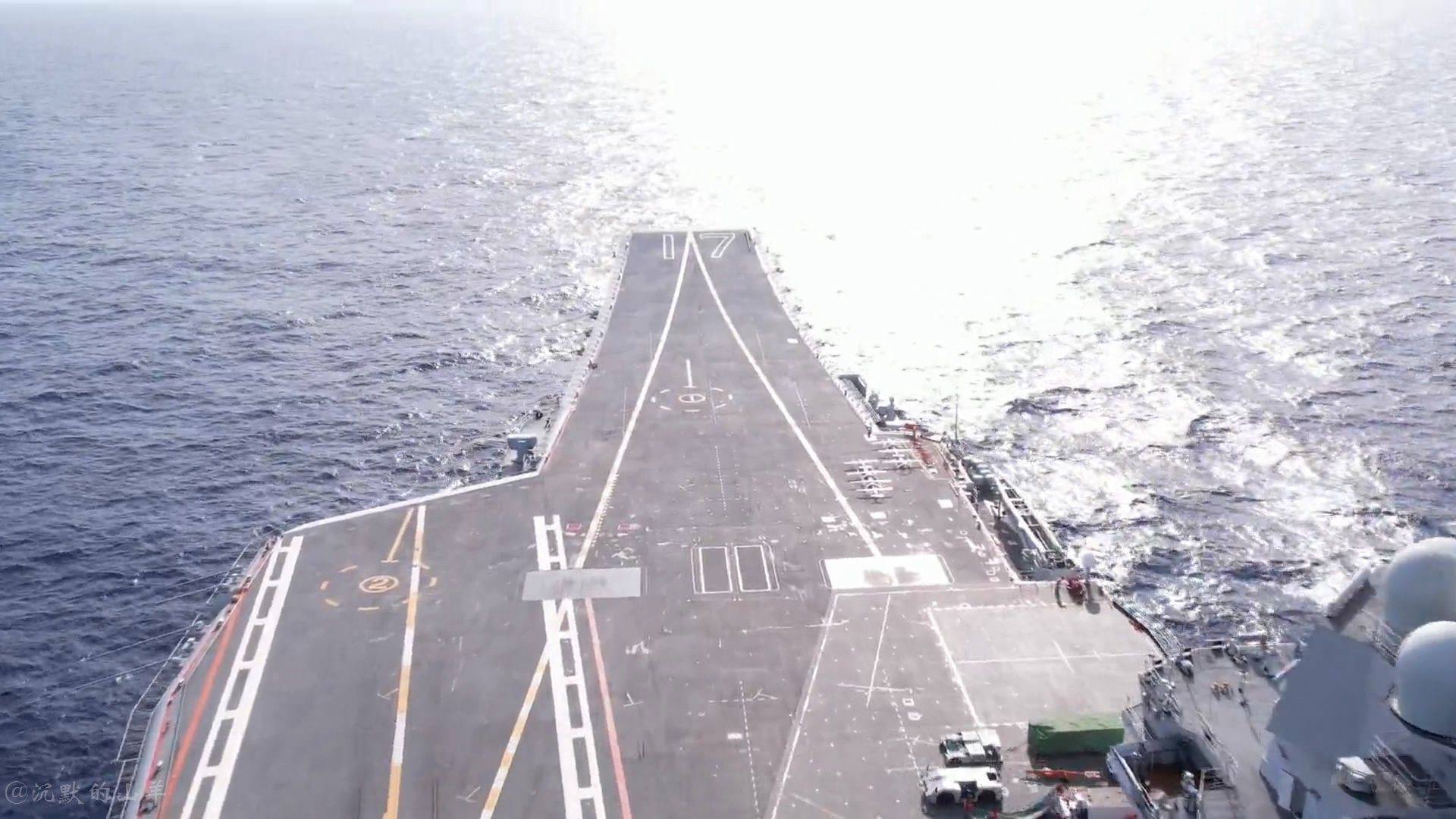 @Rupprecht_A on Twitter: "If I'm not mistaken, then UAVs have been spotted on the Shandong's ...