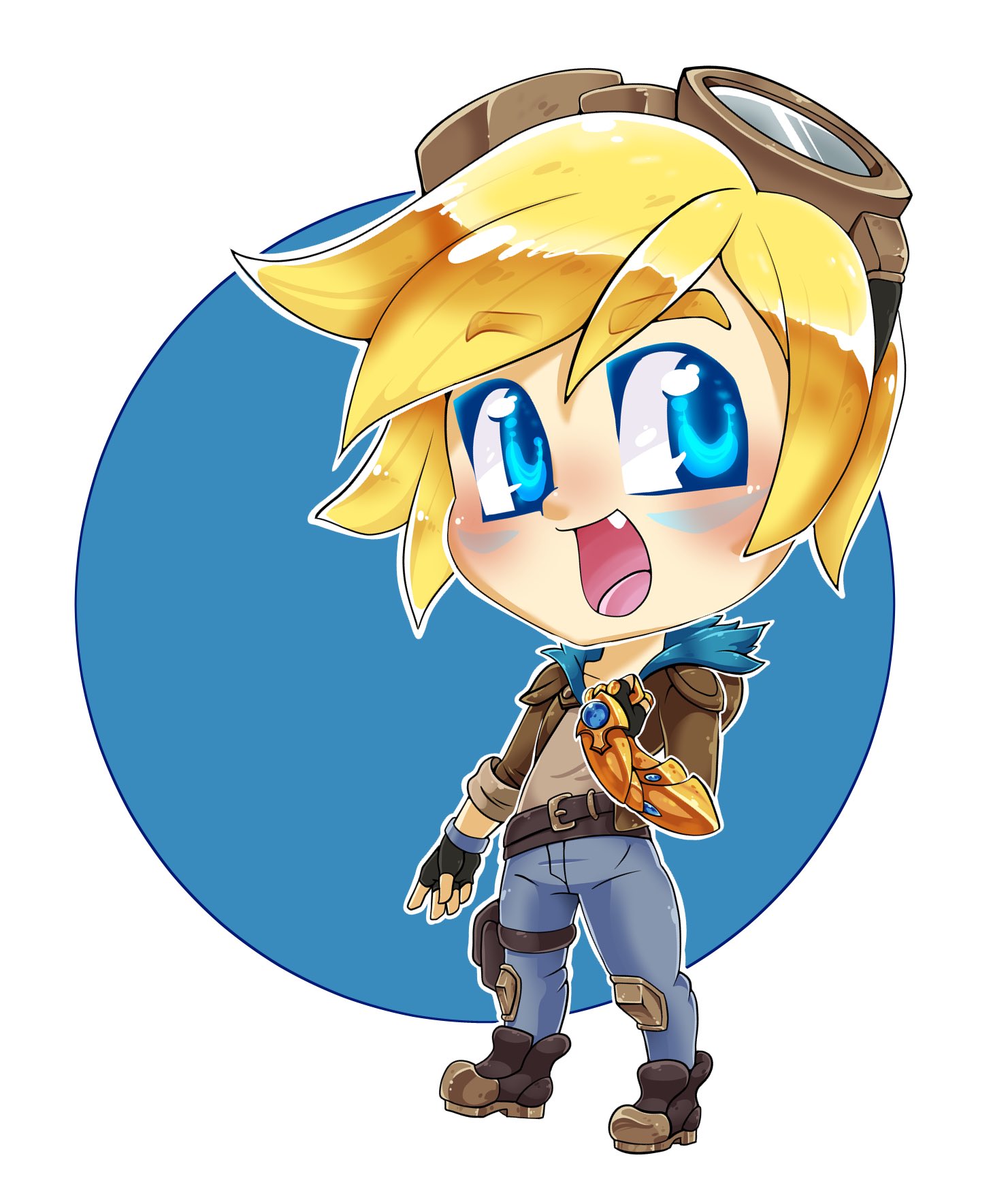 Ezreal League Of Legends Chibi