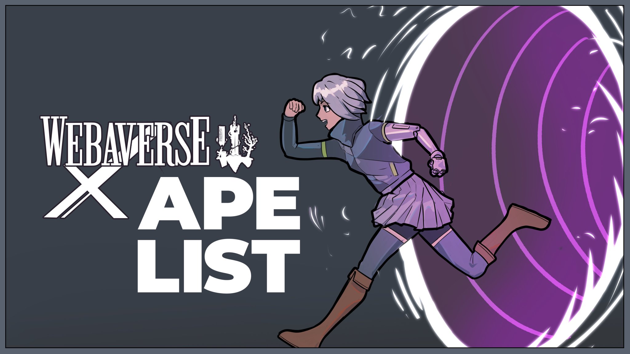 Ape List on Twitter: "🎉 WL GIVEAWAY 🎉 We are giving away 3x whitelist for Webaverse! To Enter: ️ ...