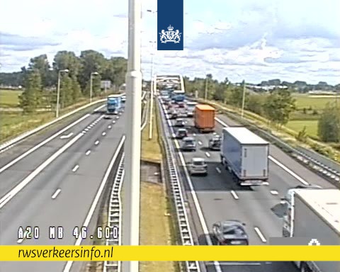 Rijkswaterstaat Verkeersinformatie on Twitter: "⛔ | De #A20 richting Hoek van Holland is dicht ...