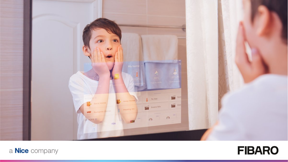 FIBARO on Twitter: "Mirror mirror on the wall, who is the...smartest of ...