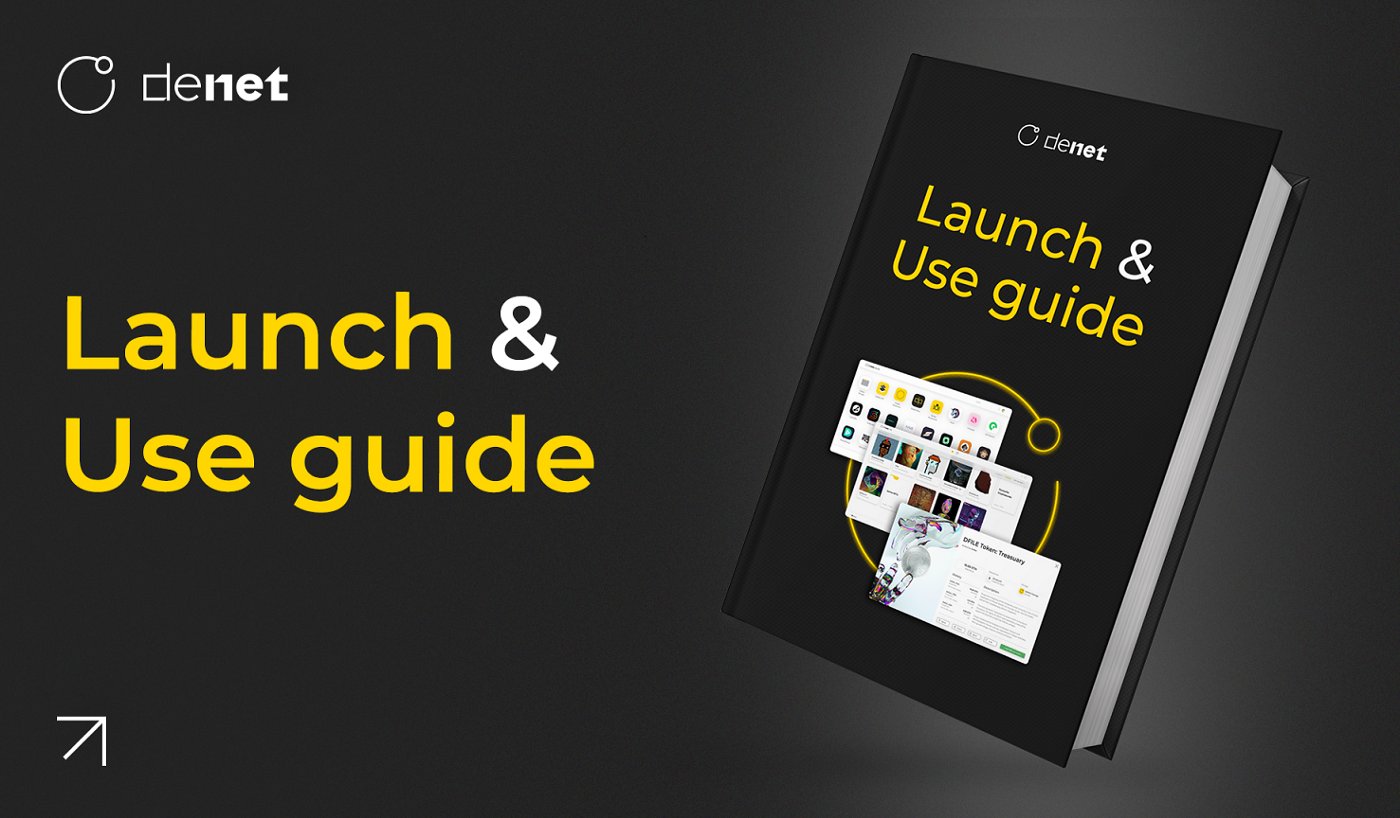 DFILE Token on Twitter: "GM! We created a guide to the DeNet app! Guests of https://t.co ...