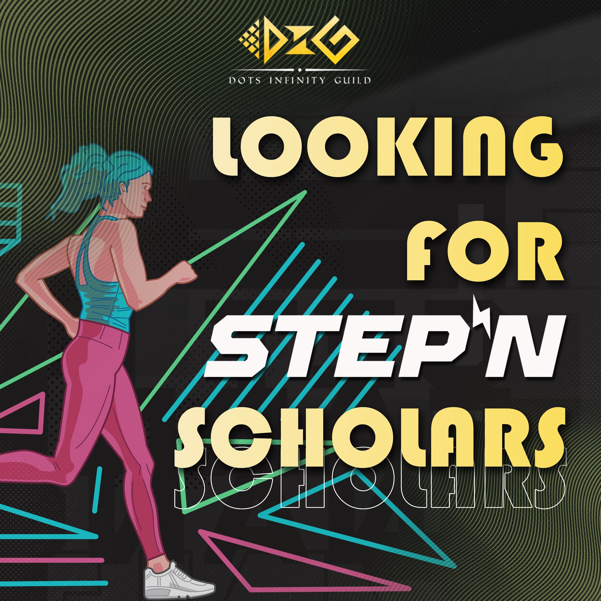 Dots Infinity Guild on Twitter: "Are you ready to move and earn? DIG is now opening 50 ...