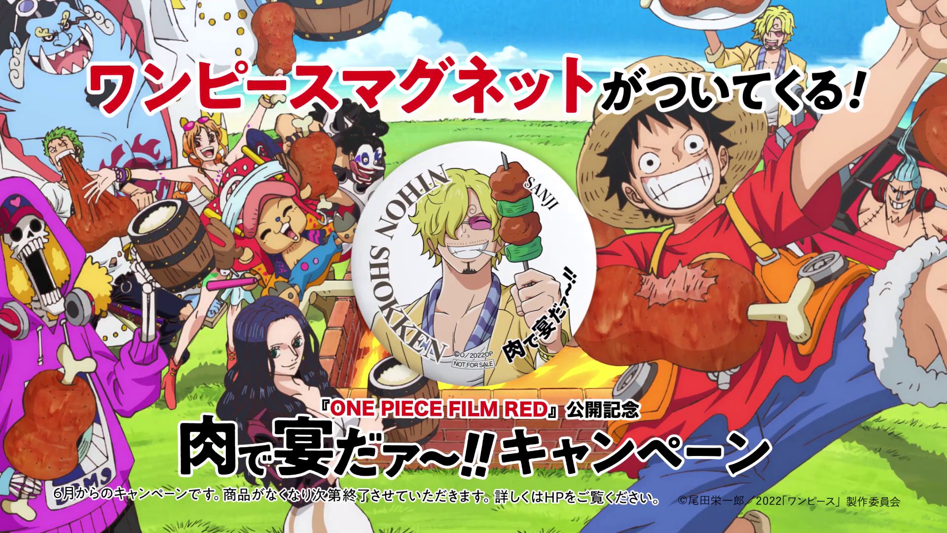ANIMATION OF ONE PIECE on Twitter: "焼肉のたれ宮殿 「ONE PIECE」タイアップCM（女の子） Source : One Piece CM Nihon ...