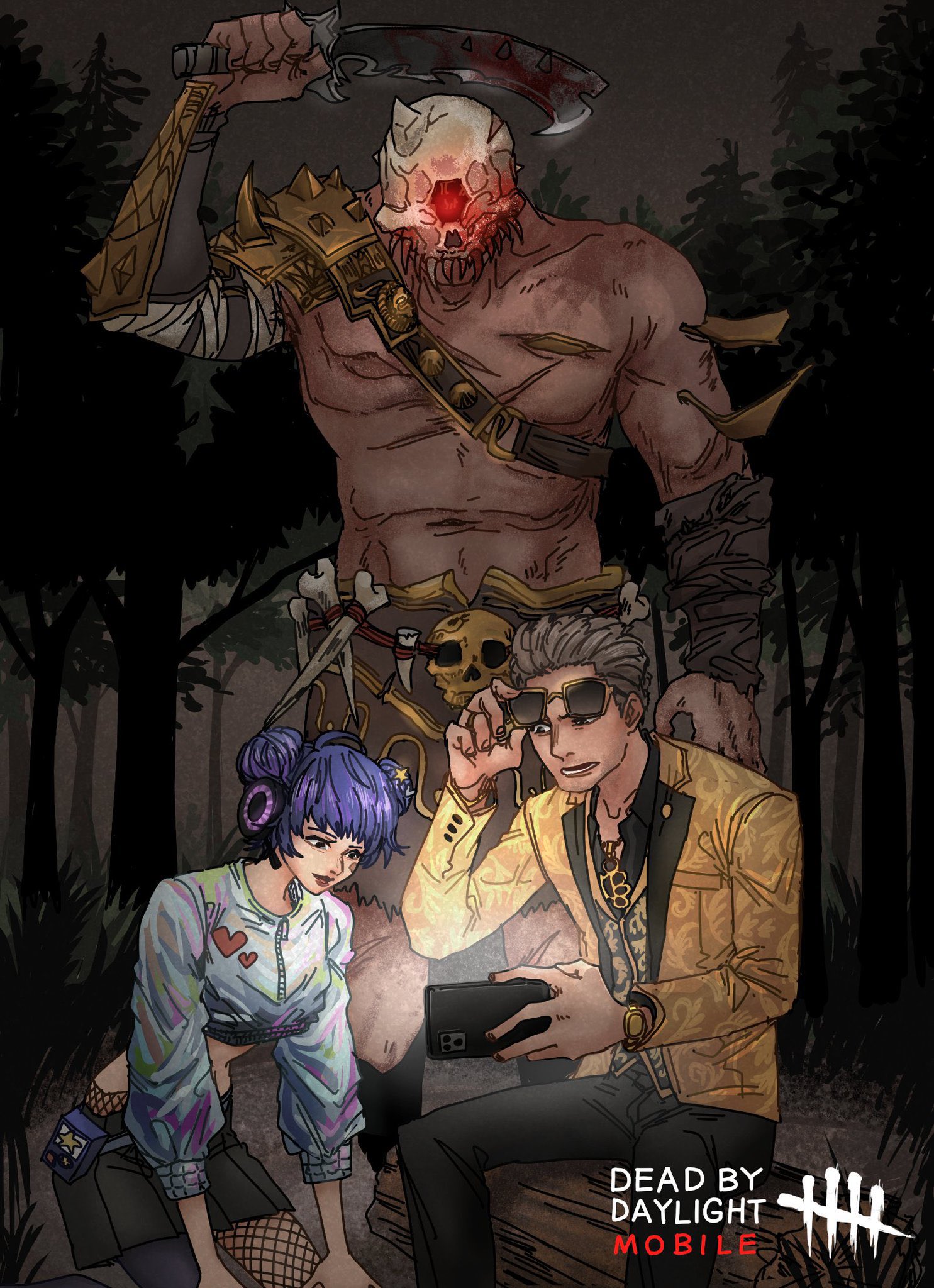 ラベル on Twitter: "DbDモバイル(@DbDMobile_JP)リリースおめでとうございます🎉 #心臓ドバドバ #DbDモバイル #DbDM創作 https://t.co ...