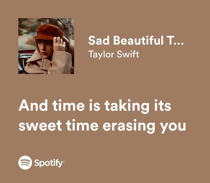 Taylor Swift Sad Lyric Quotes