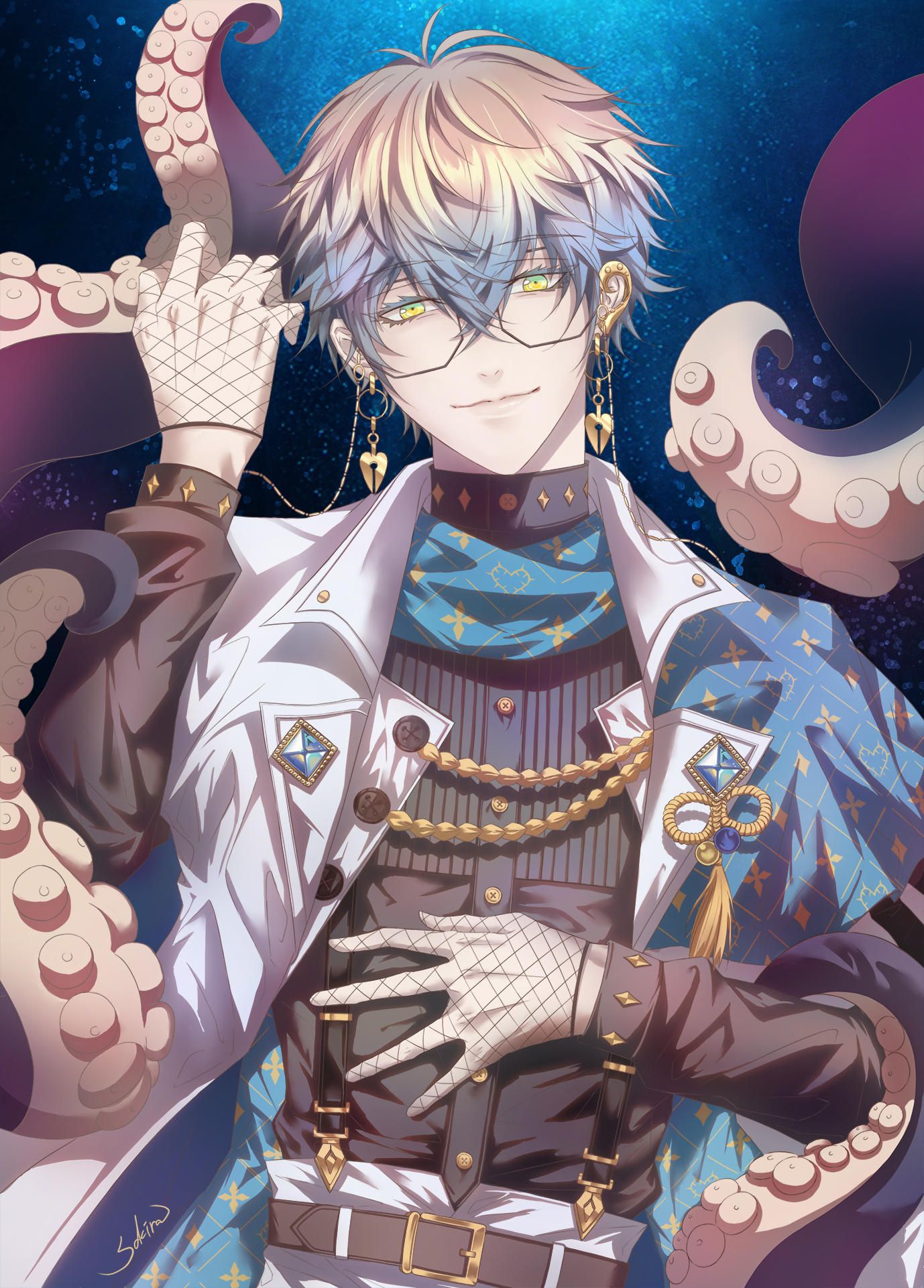 Sakira on Twitter: "I write, I create💙🖋🎸🎤 #Ikenography #IkeEveland #Luxiem https://t.co ...