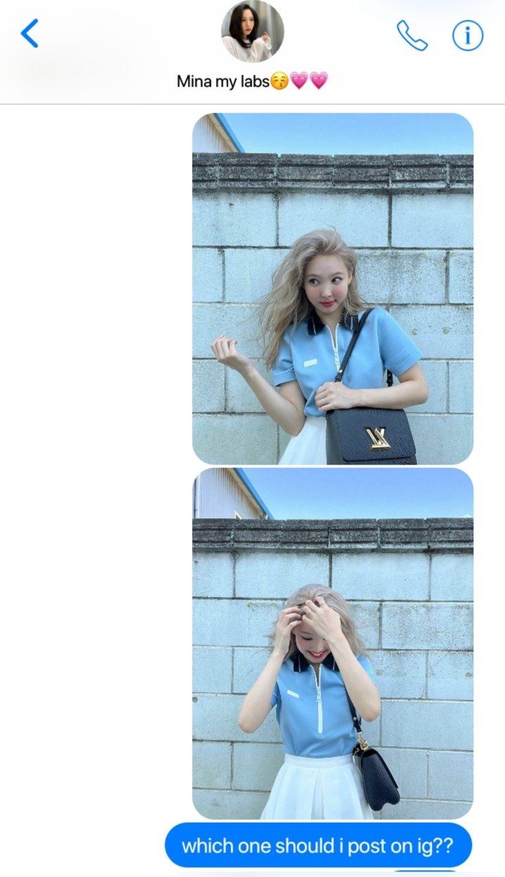 sha| 📌 on Twitter: ""which one should i post?" -a #minayeon one shot au https://t.co/Lfck9rY9iB ...