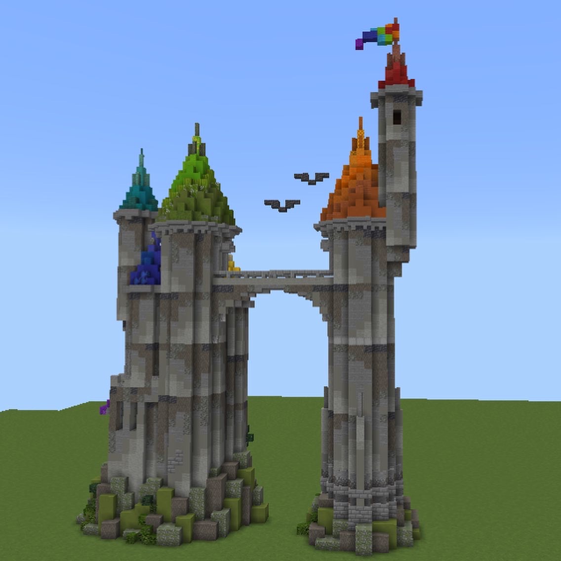 Minecraft Castle Tower Design