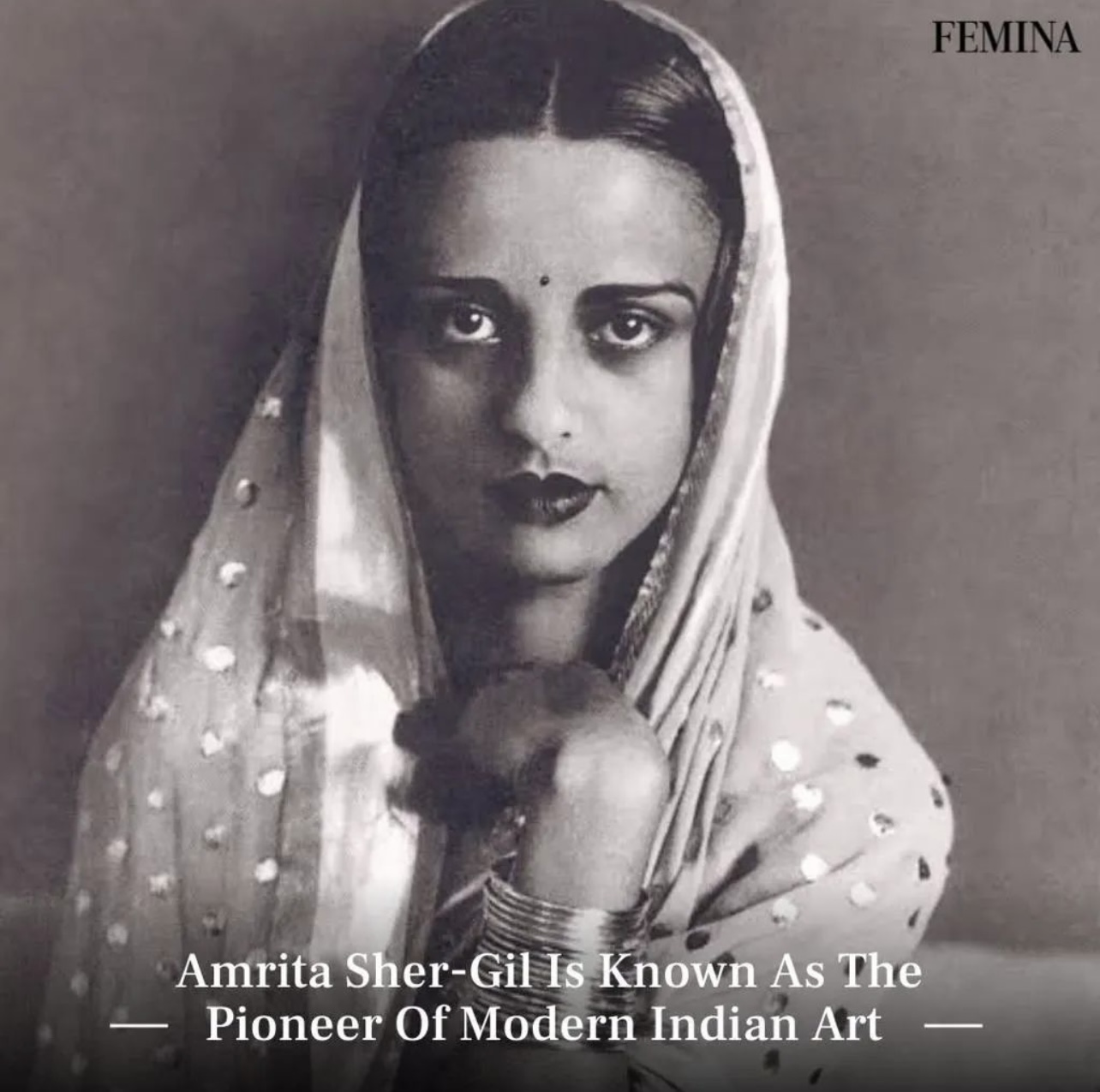 Femina on Twitter: "Amrita Sher-Gil (1913-1941) started painting at the ...