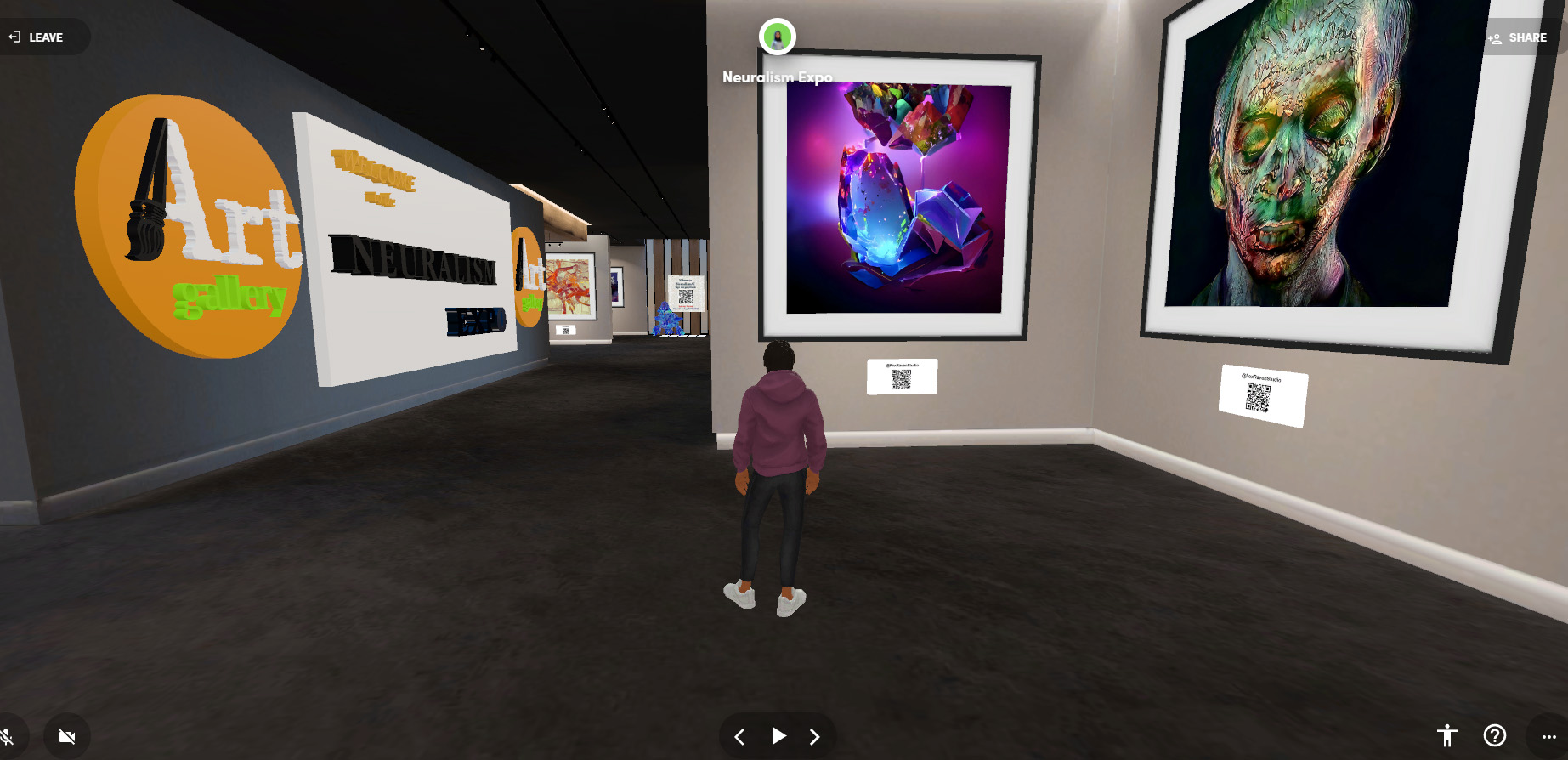 FoxRaven.eth on Twitter: "Thank you to @NeuralismAI for including me in their AI art gallery ...