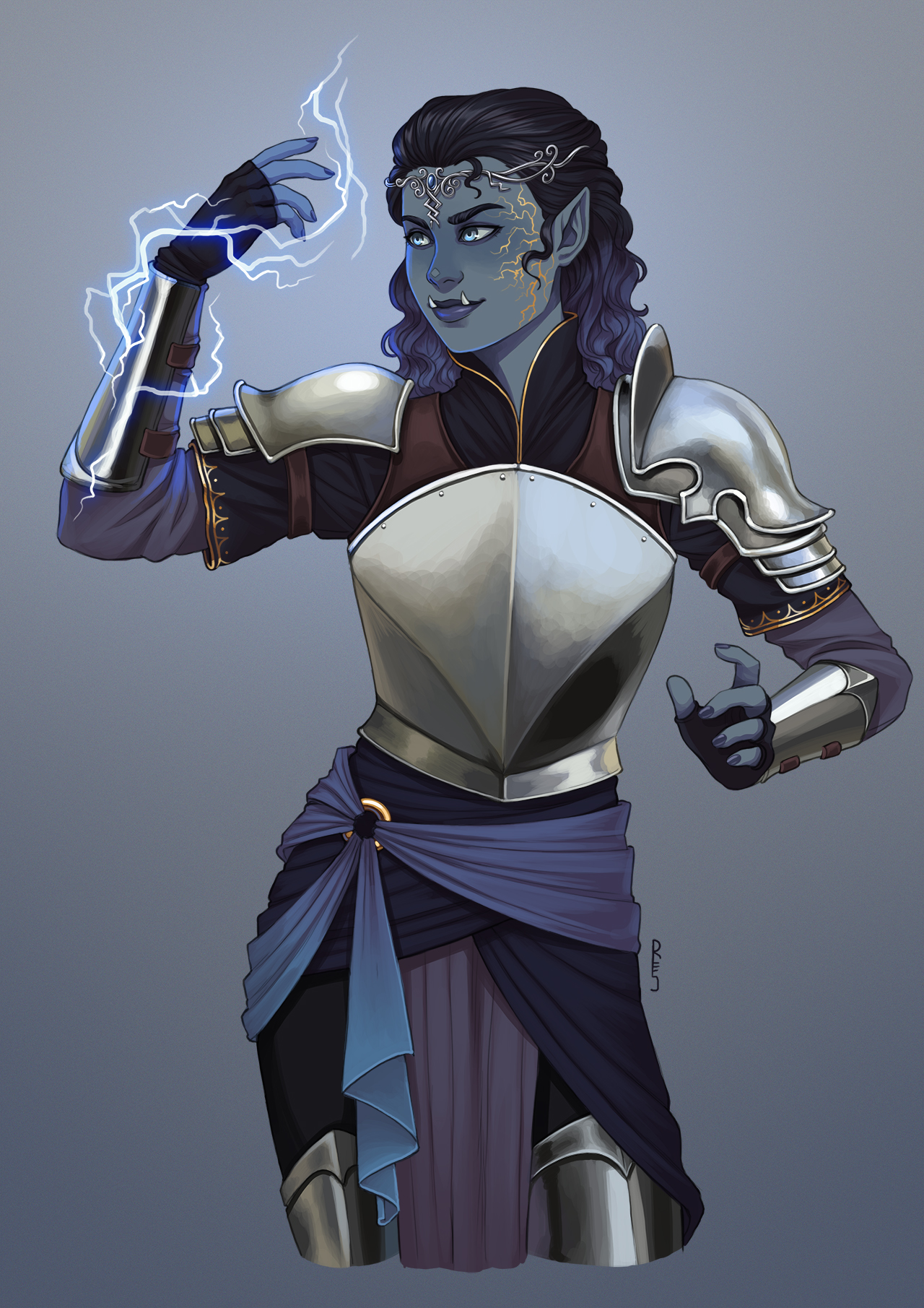 Half Orc Female Dandd