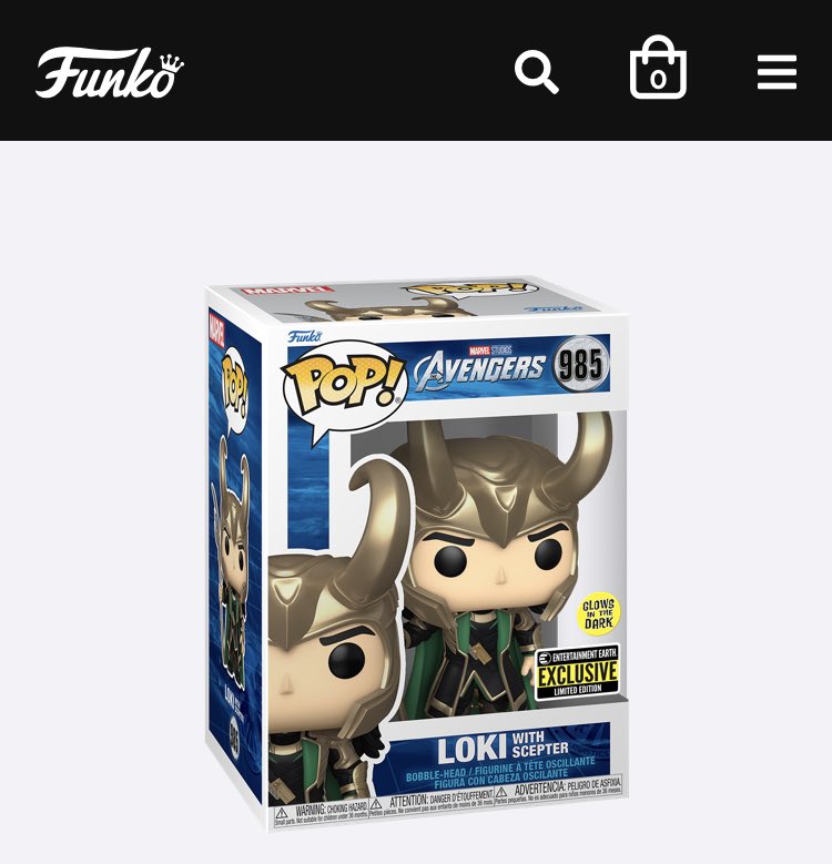 FunkoMarvelnews on Twitter: "Loki w/Scepter is available at the Funko Shop! https://t.co ...