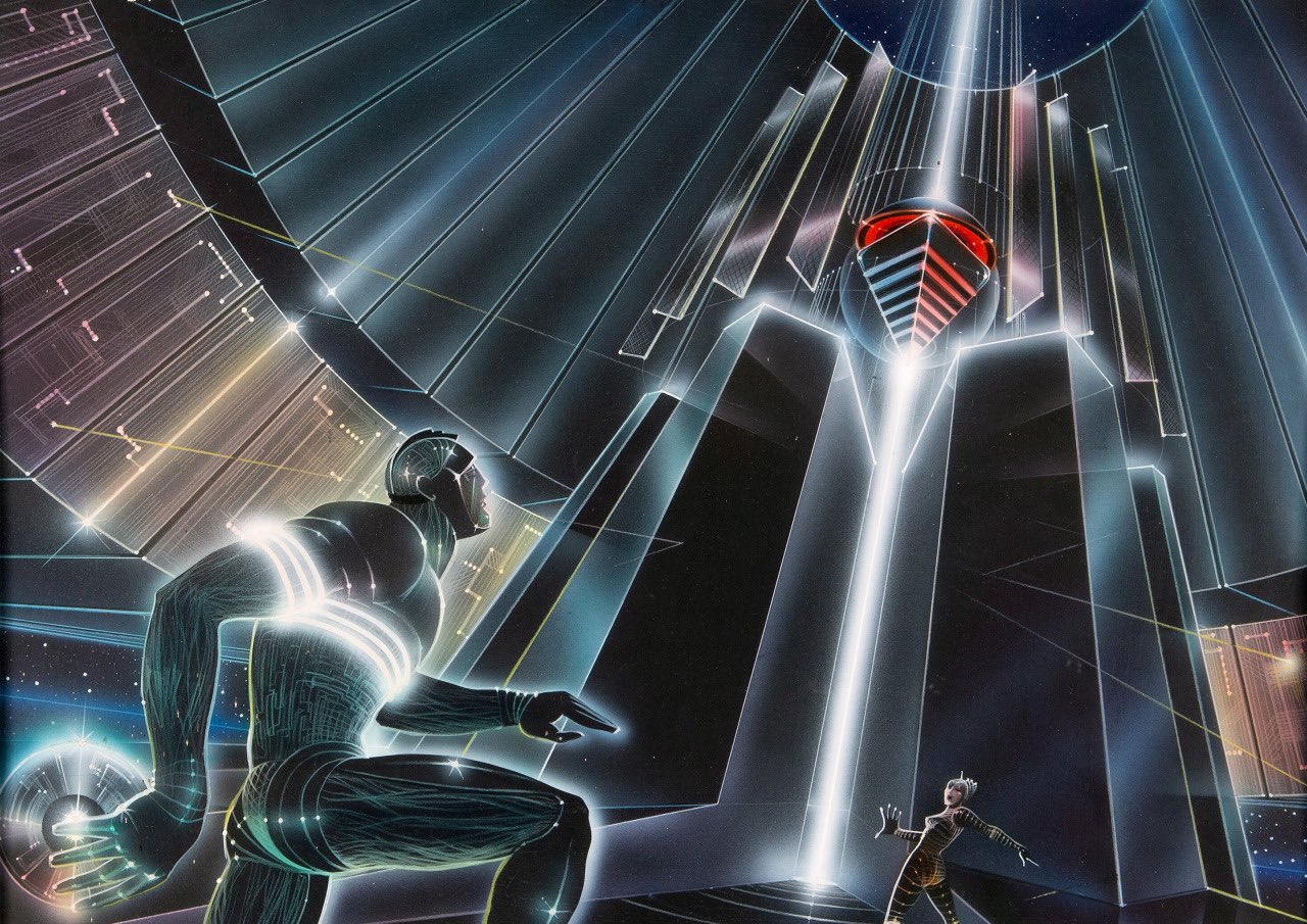 Tron Concept Art Daniel Simon | Tron Wiki | Fandom