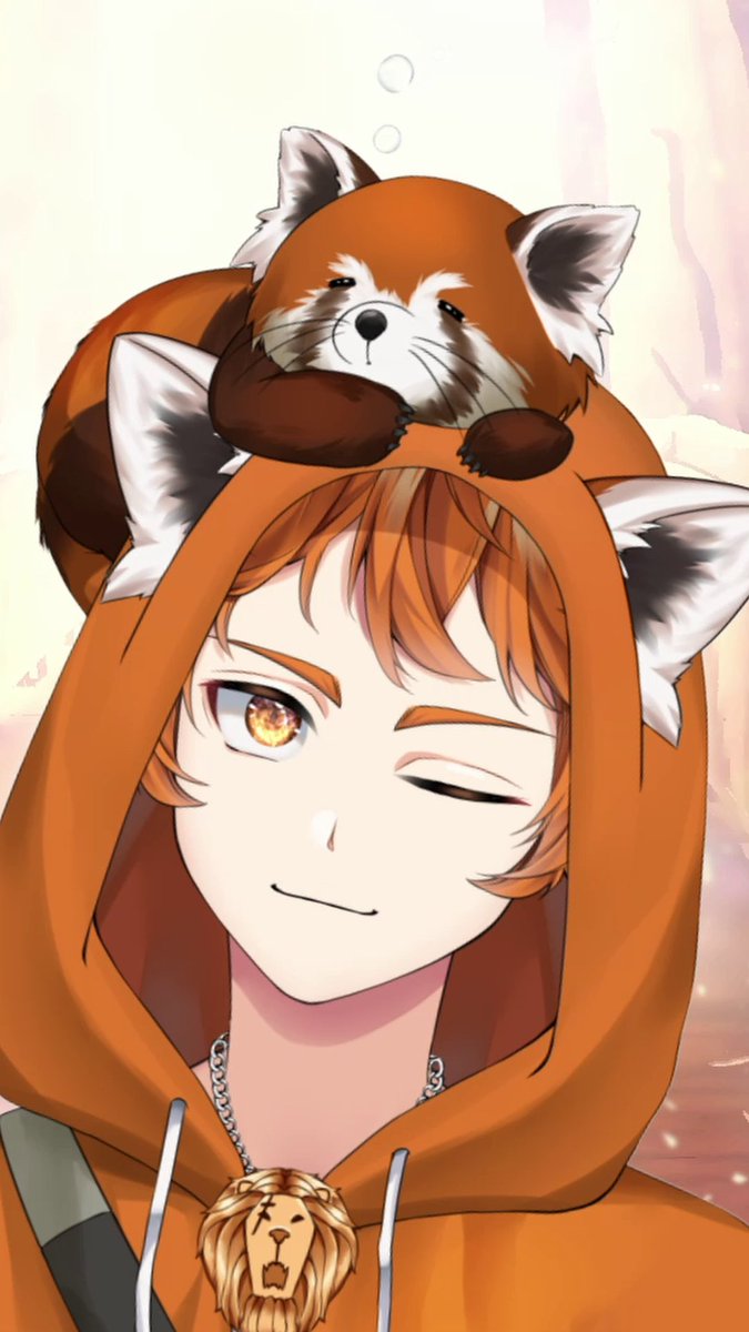 Anime Red Panda Boy