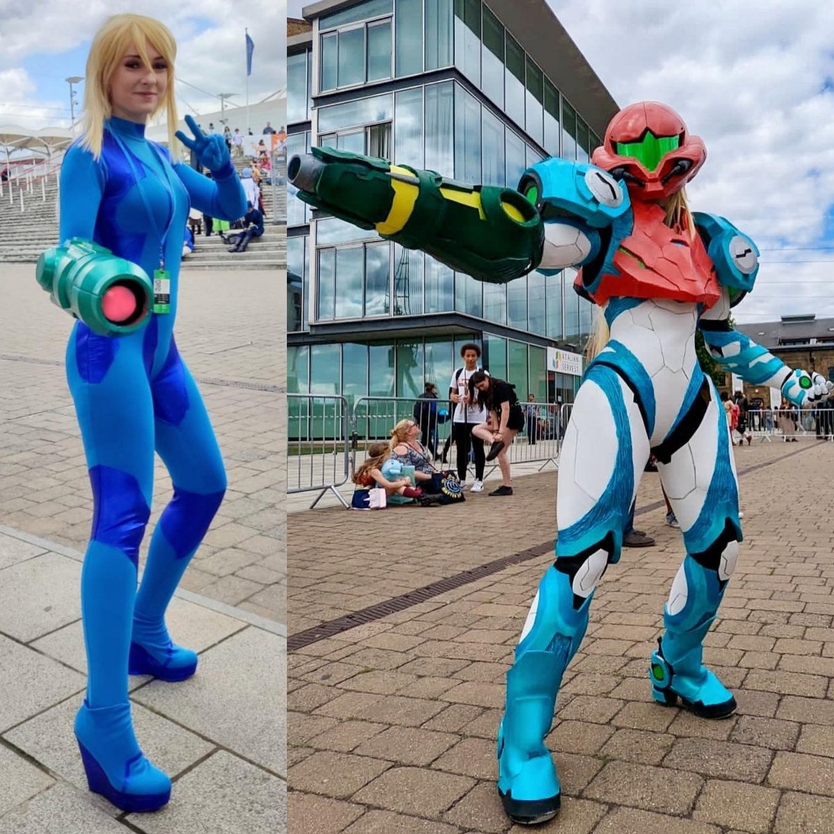 Samus Fusion Suit Cosplay