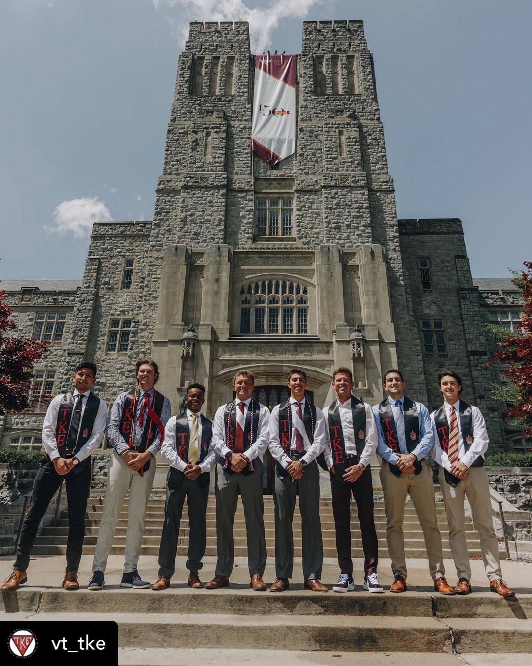 Tau Kappa Epsilon On Twitter Tkeregram By Vttke Congrats To All Of Our Senior Brothers