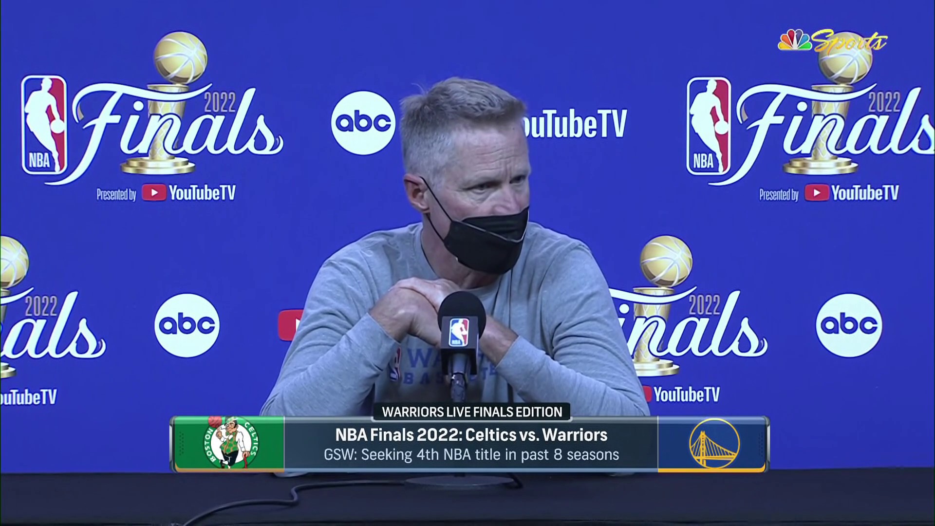 Warriors on NBCS on Twitter: "Steve Kerr describes Marcus Smart as the “guard version of ...