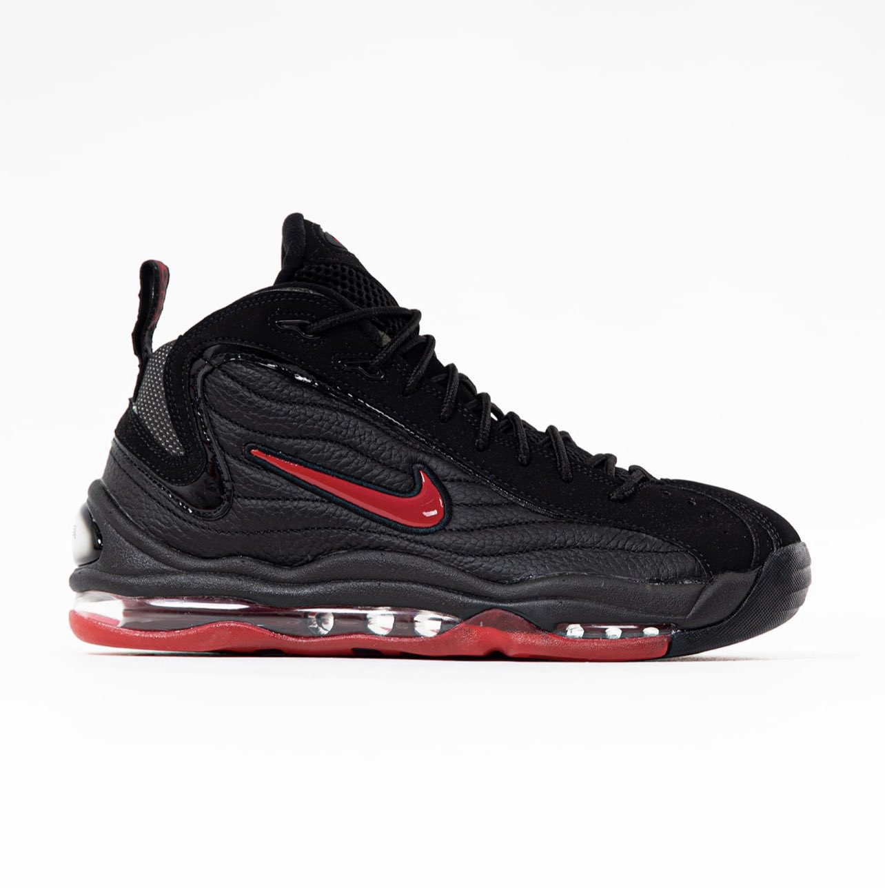 SNKR_TWITR on Twitter: "Couple sizes at $129.98: Nike Air Total Max Uptempo ‘Black/Varsity Red ...
