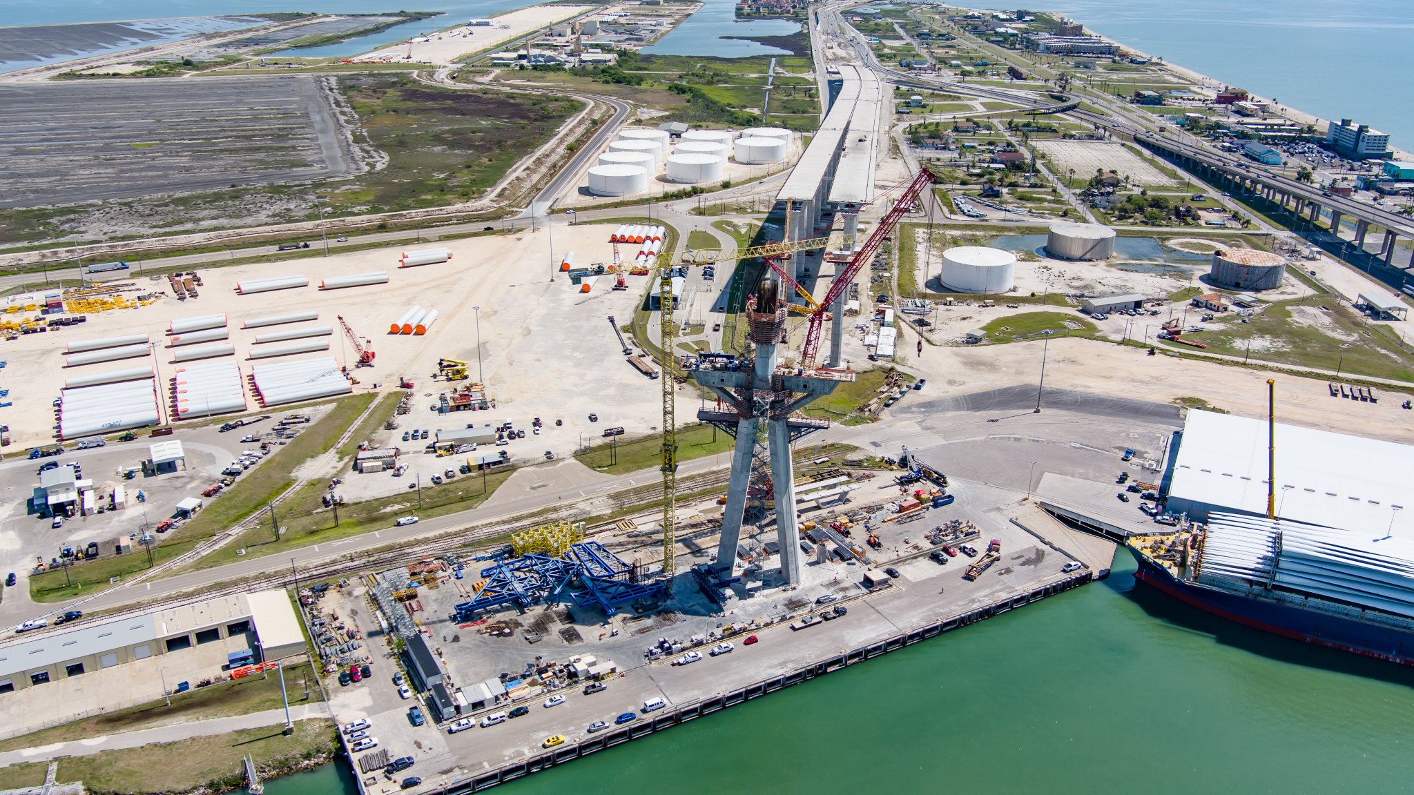 Harborbridgeproject On Twitter Check Out Recent May Drone Photos To