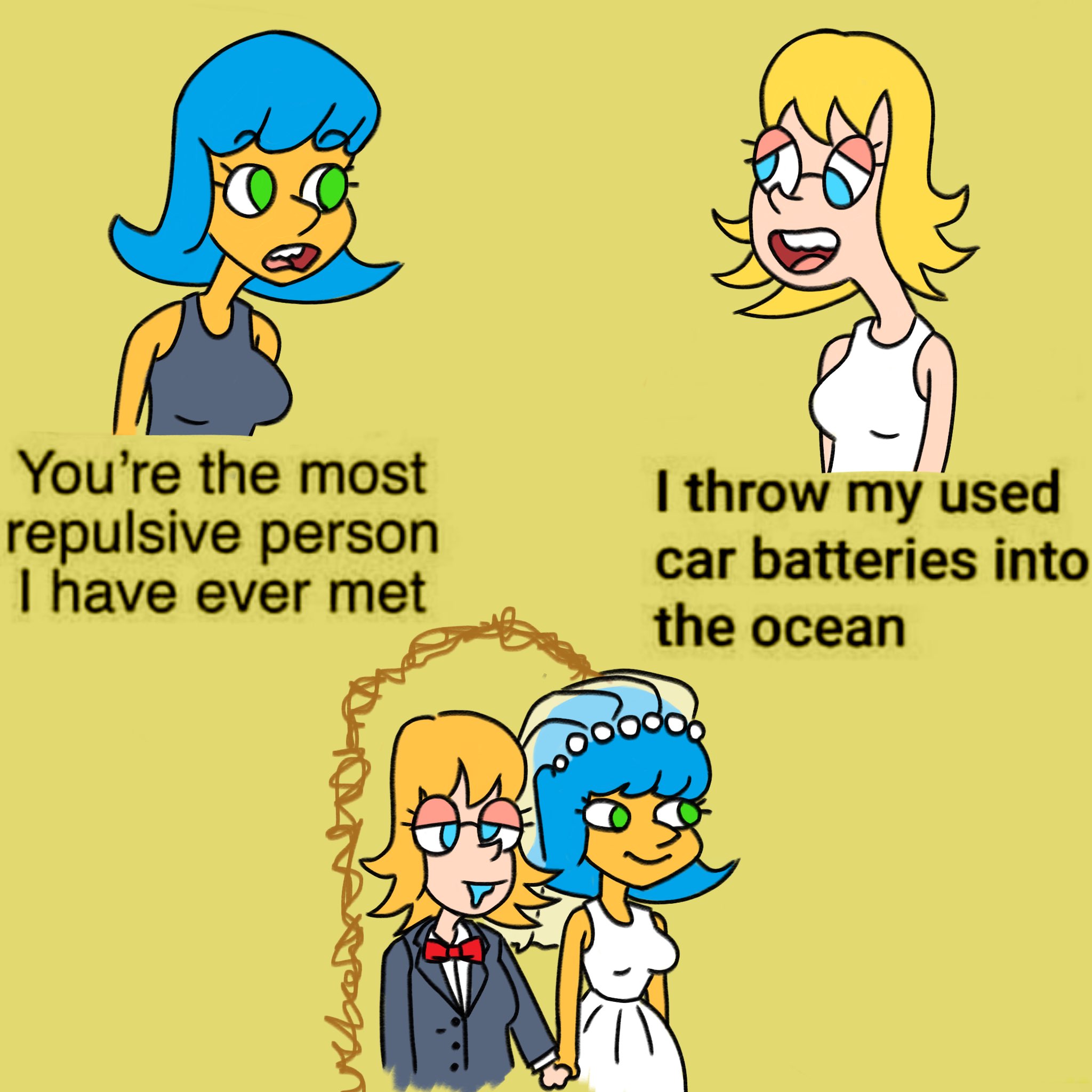 antler rat 🔜 MFF(🤞) on Twitter: "lovin those funny lil lesbians @keithjohnstack https://t.co ...