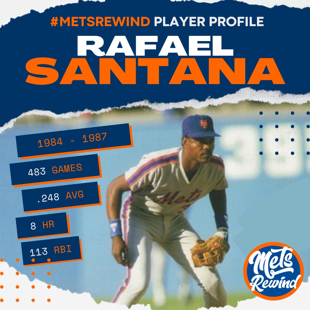MetsRewind on Twitter: "@MetsRewind Social Media Card of the Day: Rafael Santana. #LGM # ...