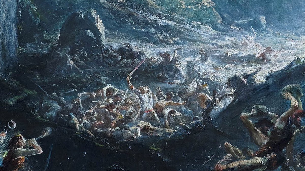 When art & literature combine... Roland at Roncevaux, by Gustave Doré ...