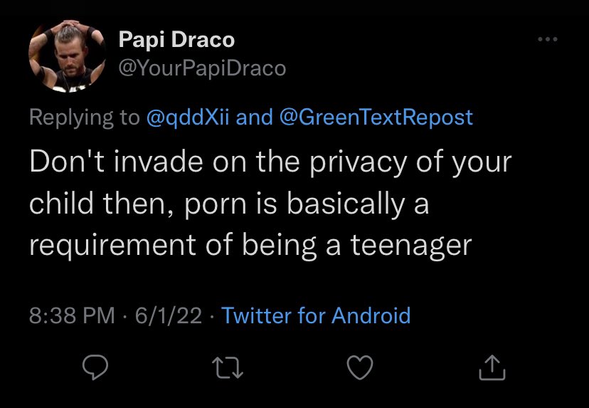 Quantavious Daquan Darius XII on Twitter: "let’s play spot the teenage porn addict https://t.co ...