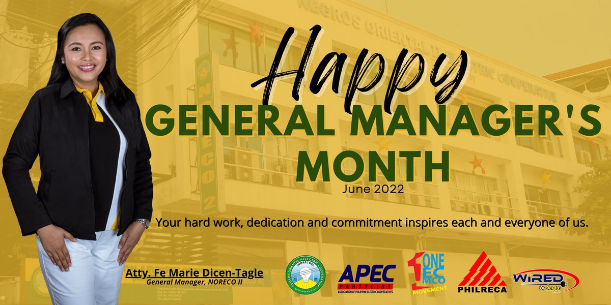 Event - JUNE IS GENERAL MANAGER'S MONTH Happy General Manager's Month ...