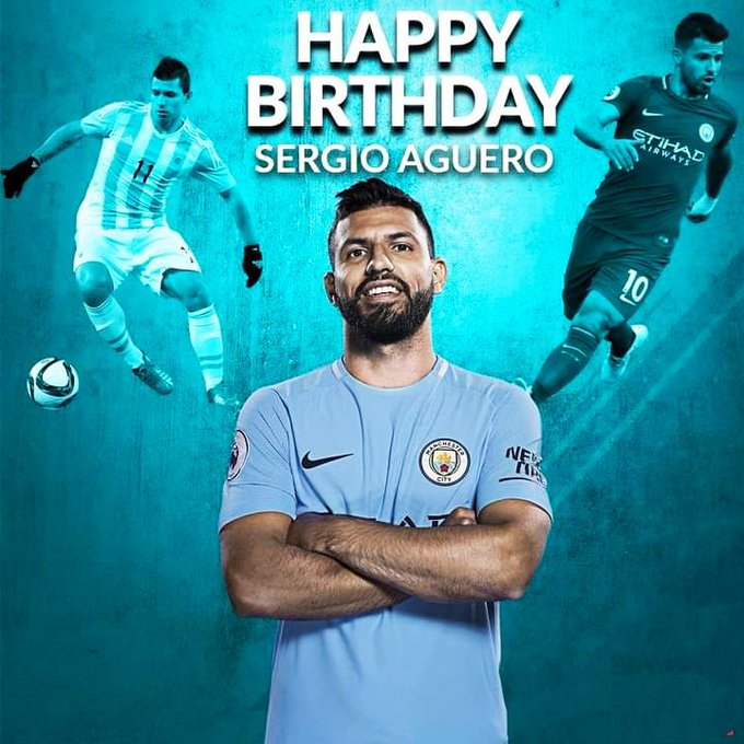 Sergio Aguero's Birthday Celebration | HappyBday.to