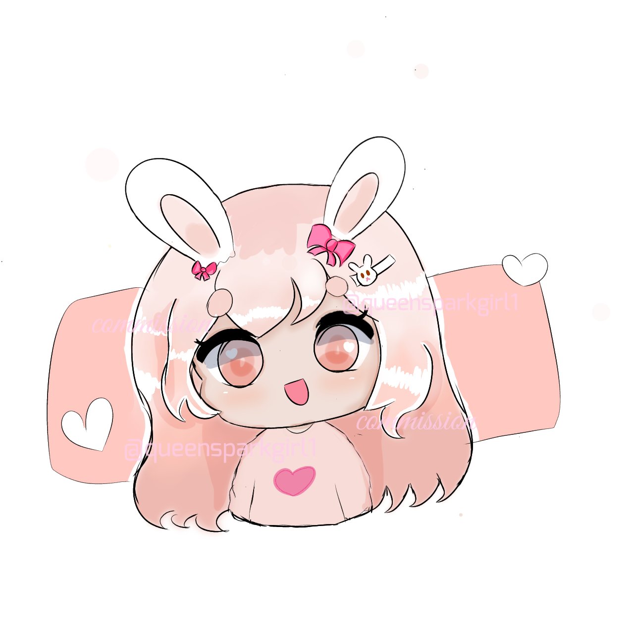 ˗ˏˋ Bun 🥞 chibi Comms Open ! on Twitter: "commission work ₍⑅ᐢ..ᐢ₎ This is from april ! 💗 ( likes ...