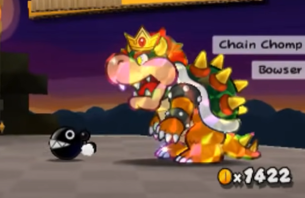 Paper Mario Sticker Star Chain Chomp