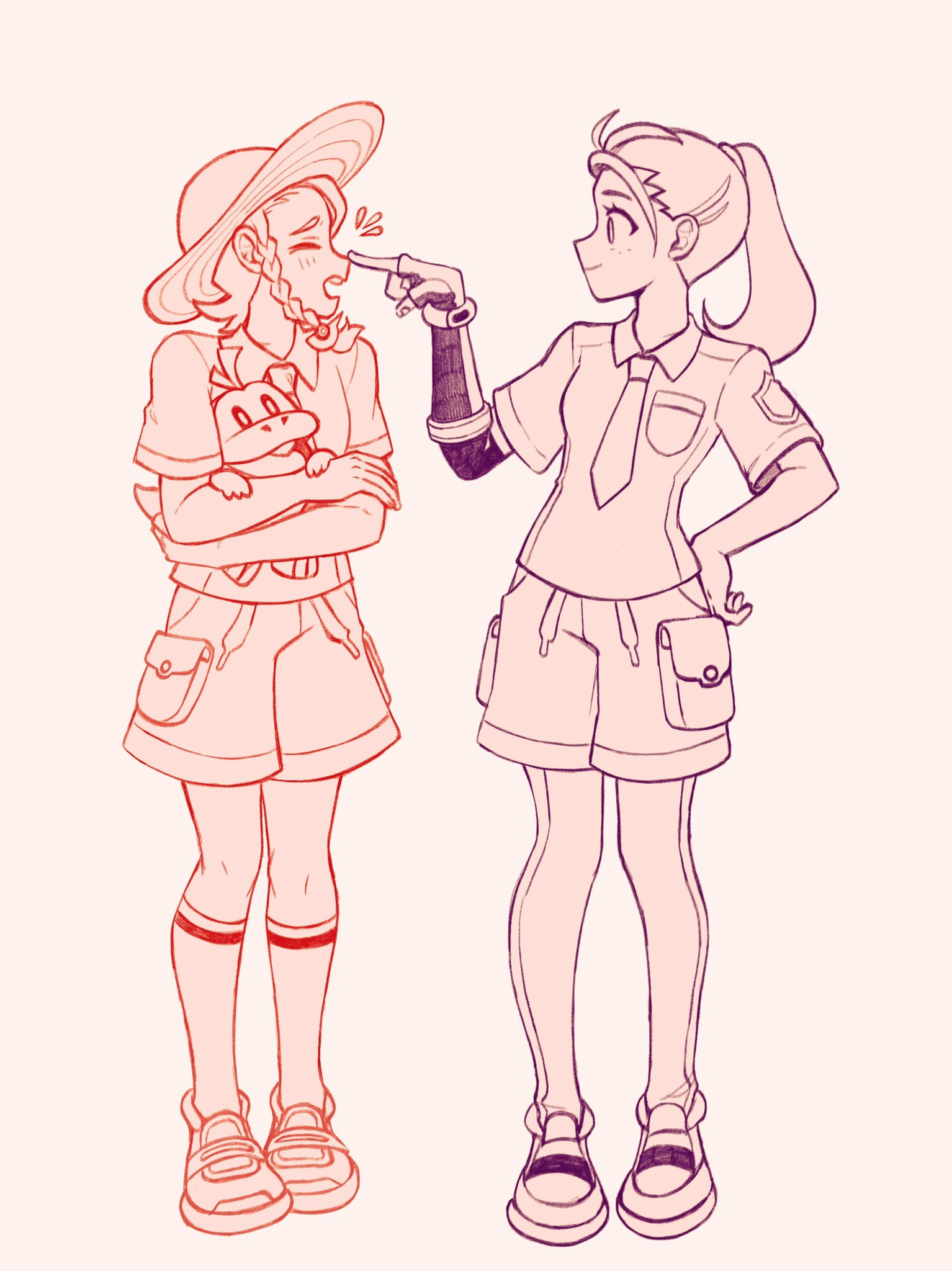 👆emmet 하행👇enjoyer On Twitter Pokemonscarletviolet I Just Think Nemona Is Neat