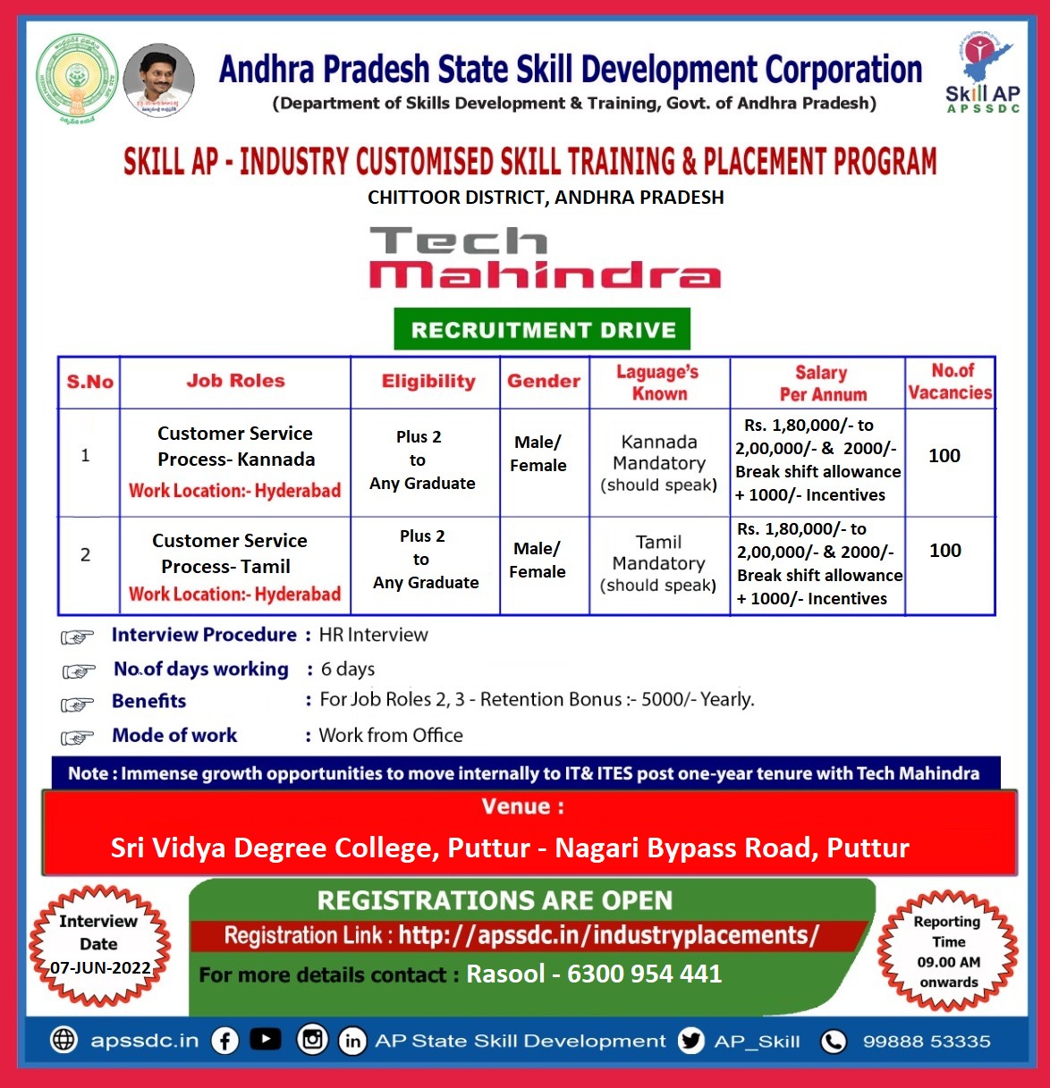 AP Skill Development on Twitter: "@AP_Skill has Conducting Industry ...
