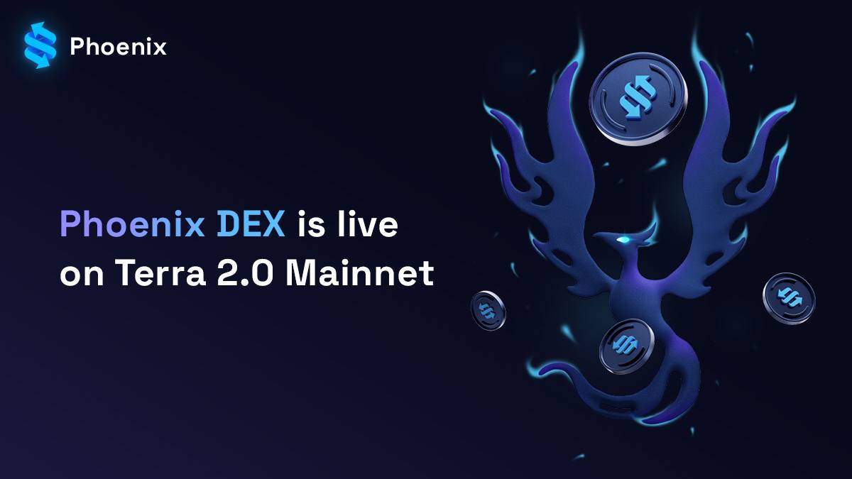 Phoenix Finance on Twitter: "Phoenix DEX is live on @terra_money 2.0 mainnet🥳! Swap and provide ...