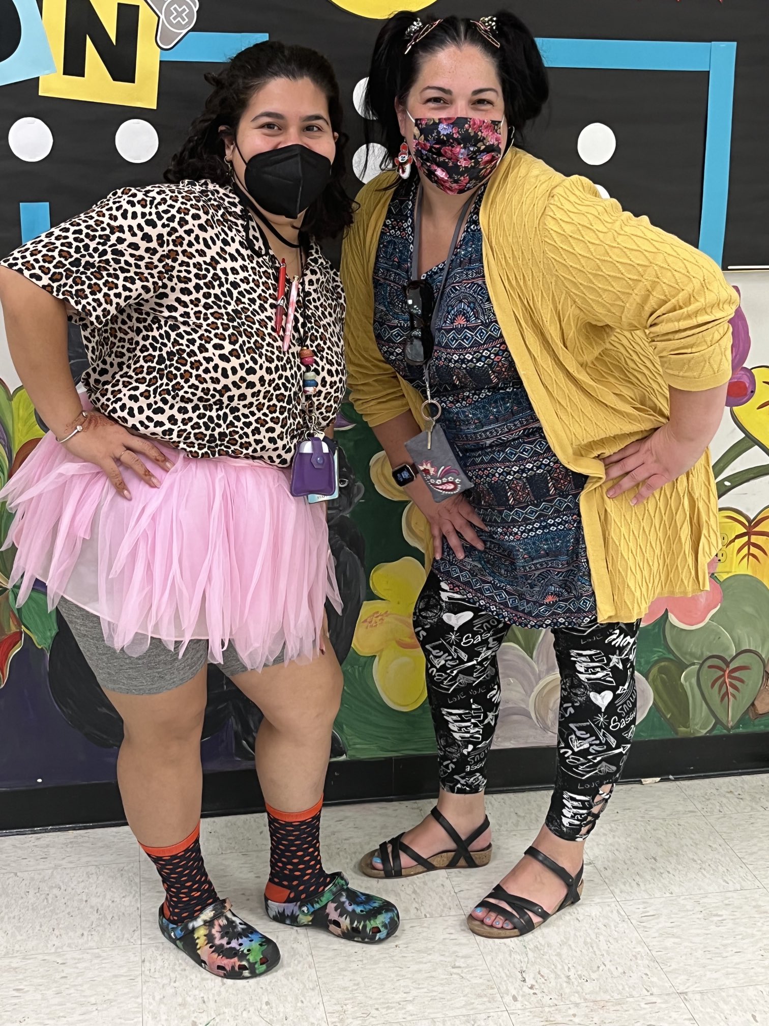 Wacky Tacky Day Girls It's Wacky Tacky Day At Work And My Middle