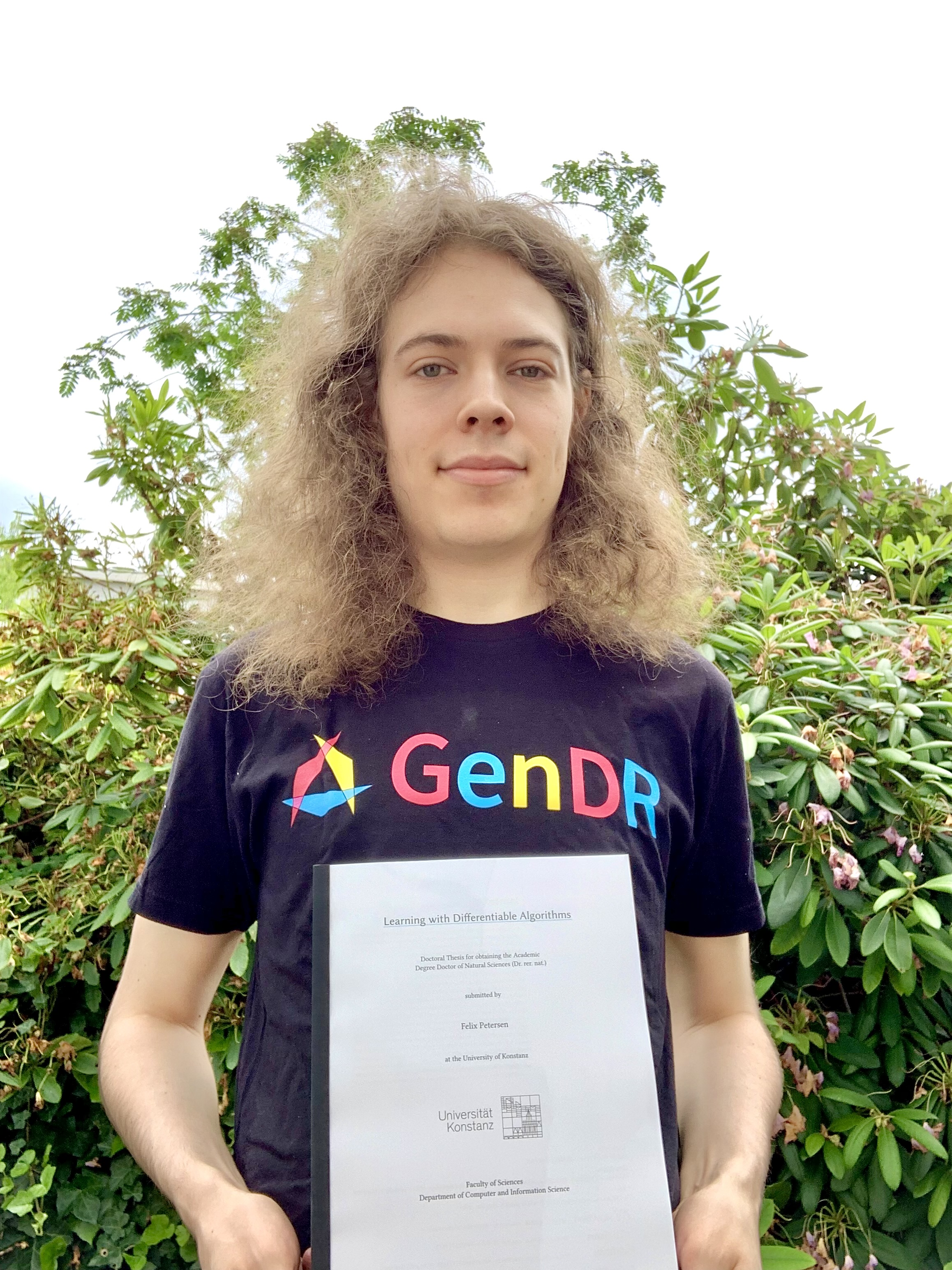 Felix Petersen on Twitter: "I am proud to announce that I handed in my PhD Thesis on "Learning ...