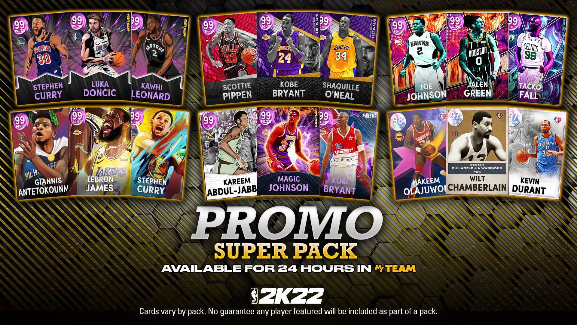 NBA 2K22 MyTEAM on Twitter: "Promo Super Packs are live ⏳ Pull cards from 15 sets with over 30 ...