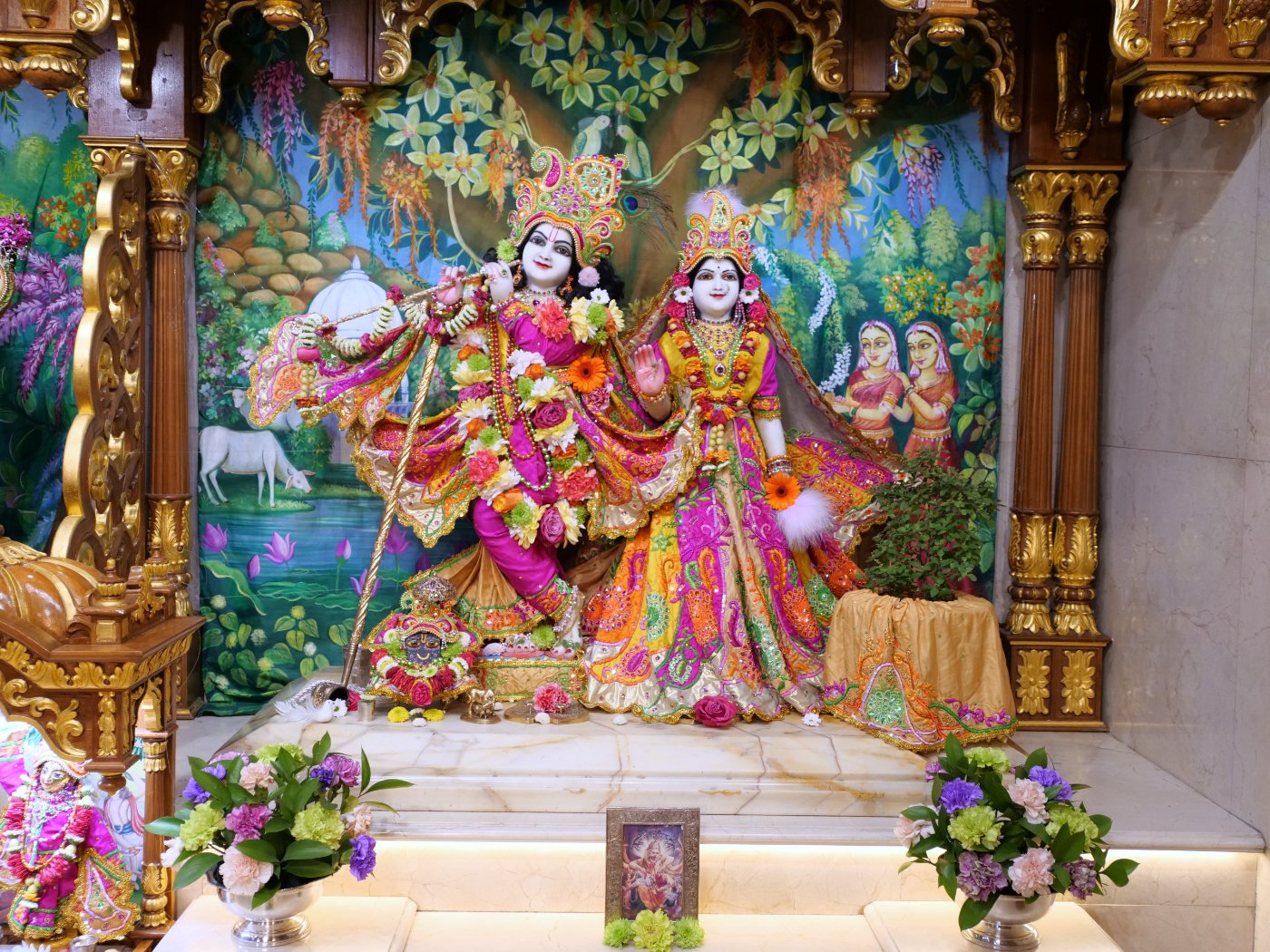 Radha Krishna Wallpaper Iskcon