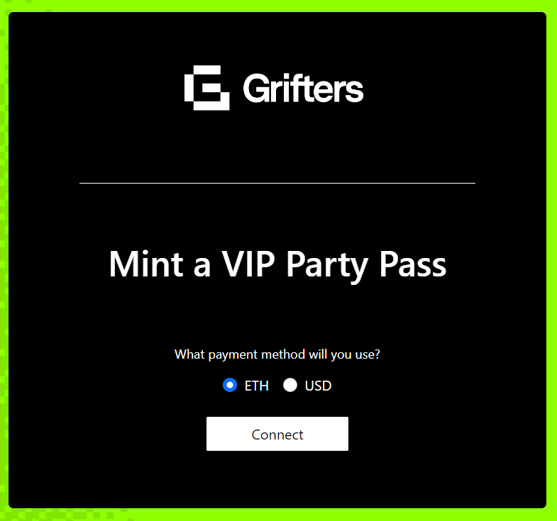 The Grifters | $GRIFT on Twitter: "The Grifters Party Pass Mint is Open! Join the Official ...