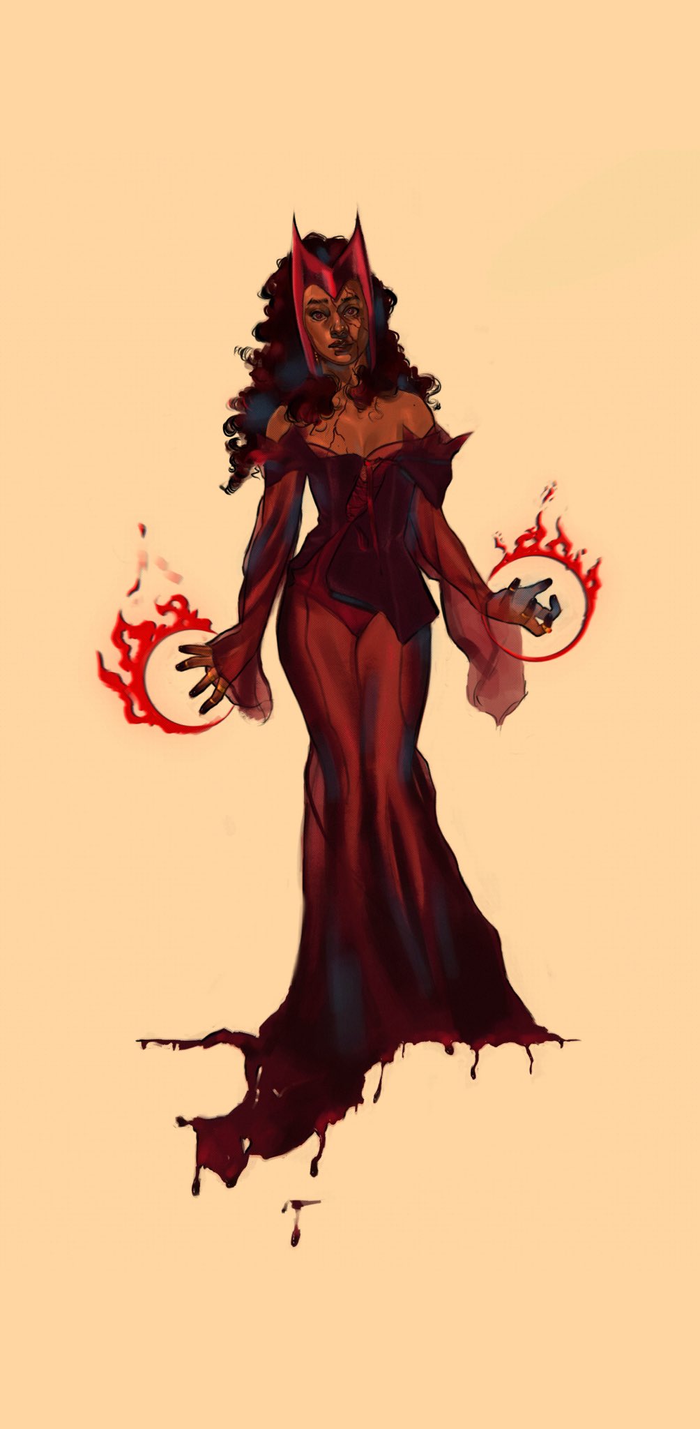 jade on Twitter: "RT @afr0samucry: Wanda redesign commission💃🏿 https://t.co/z4MjmObBT5" / Twitter