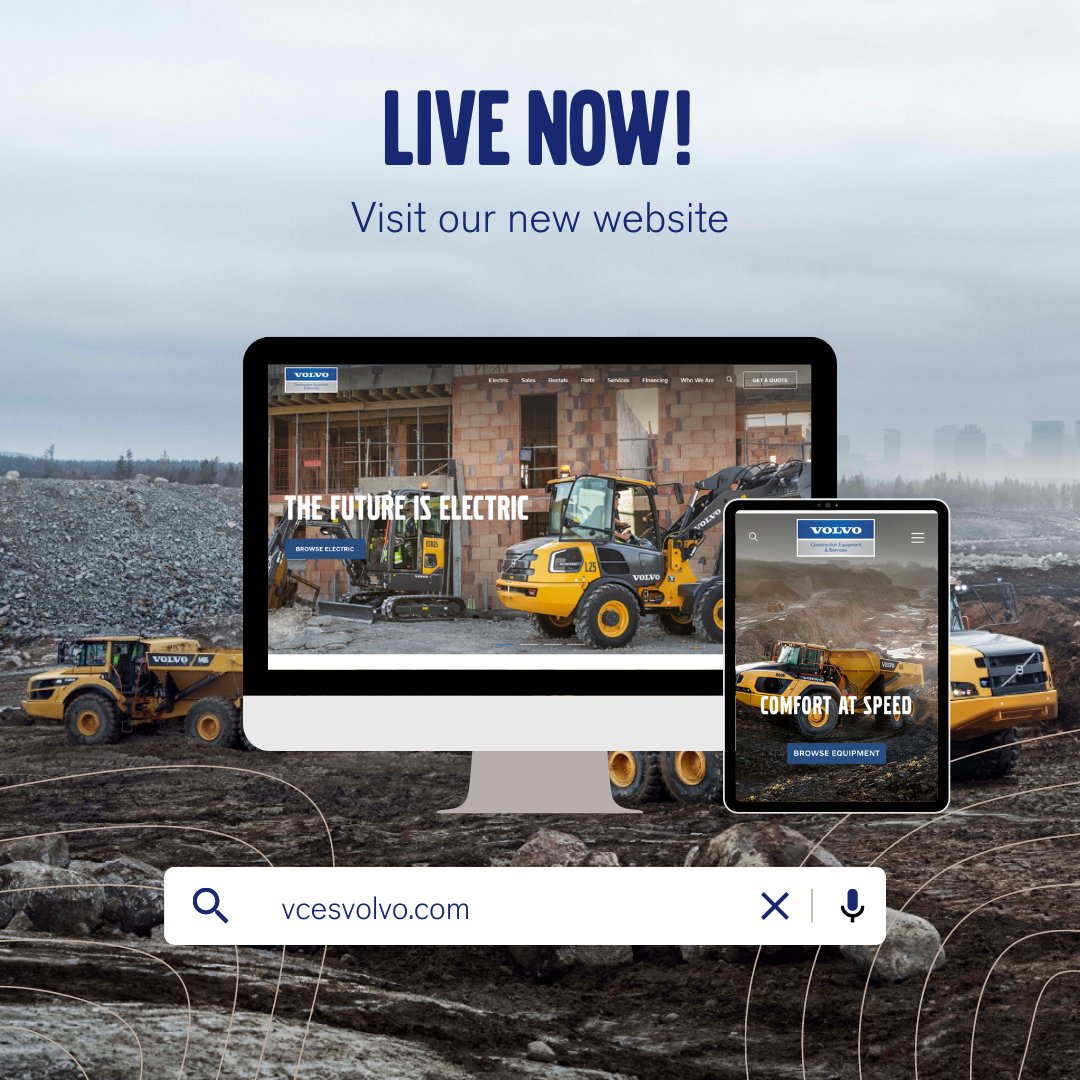 Volvo Construction Equipment & Services on Twitter: "VCES has a whole new look! Come check out ...