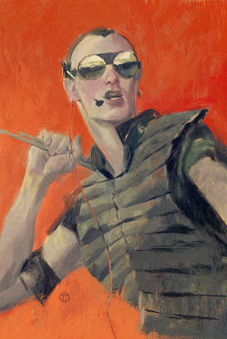 「Richard 23 from Front 242. 」|J. Totino Tedescoのイラスト